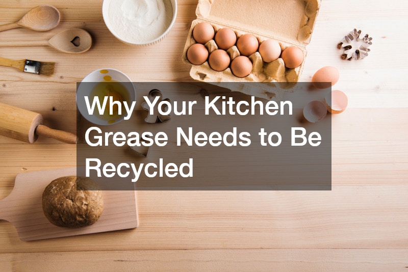 Why Your Kitchen Grease Needs to Be Recycled - Web Lib